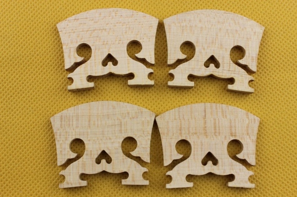 5 pcs baroque style violin bridges maple wood 4/4 ... – Grandado