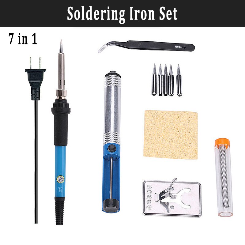 Electric Soldering Iron 220V 110V 60W Adjustable T... – Grandado