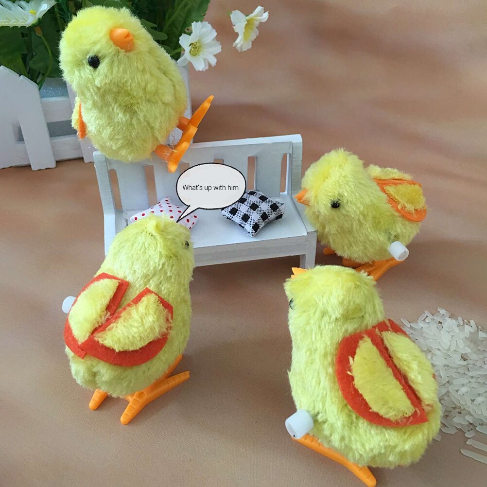 Funny Wind-Up Hopping Jumping Chicken Clockwork Wa... – Grandado