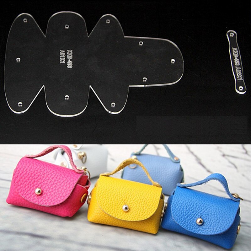 1pc Mini Bag Pattern Stencil Tool Coin Purse Card ... – Vicedeal