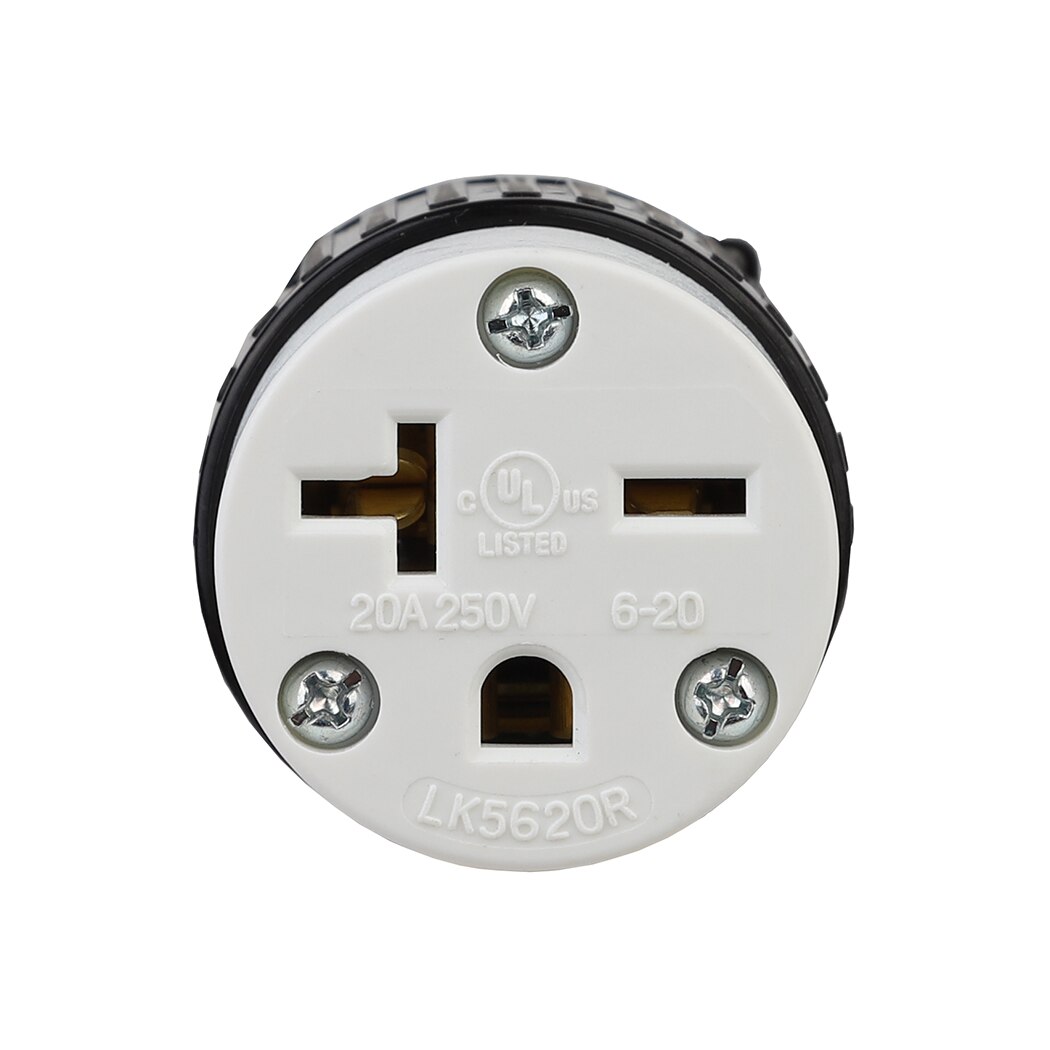 US Nema 6-20R UL 3 Prong Male Female AC Power Plug... – Grandado