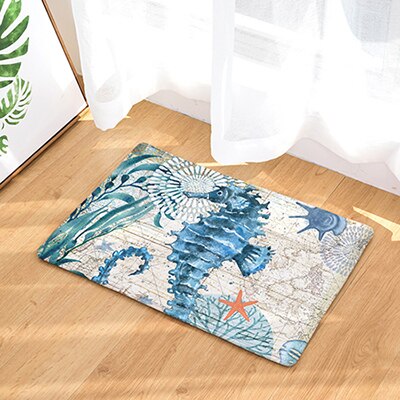 Schildpad Print Matten Hippocampus Octopus Walvis ... – Grandado