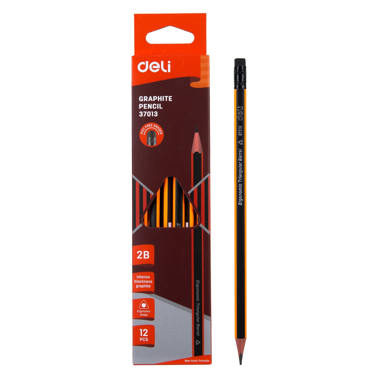Deli-lápices para el colegio de grafito, 1 caja (1... – Grandado
