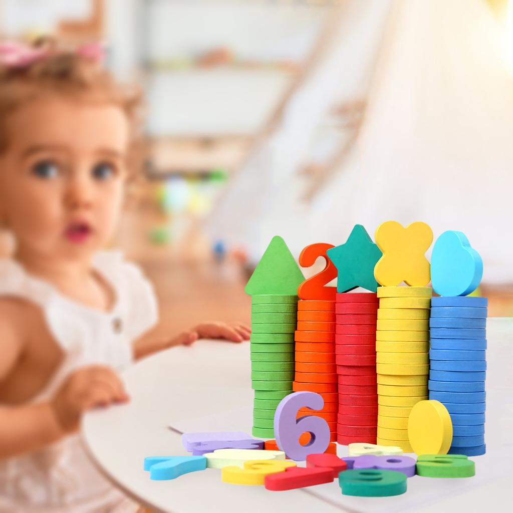 Stacking Toy Math Game Arithmetic Teaching Aids Di... – Grandado