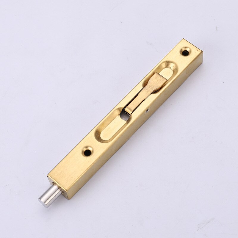 6 inch Stainless Steel Hidden Door Bolt Security G... – Grandado