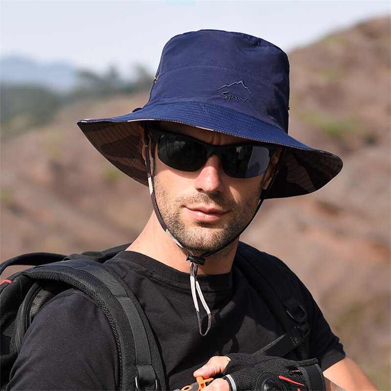 Double-sided Bucket Hat Men's Outdoor Folding ... – Grandado