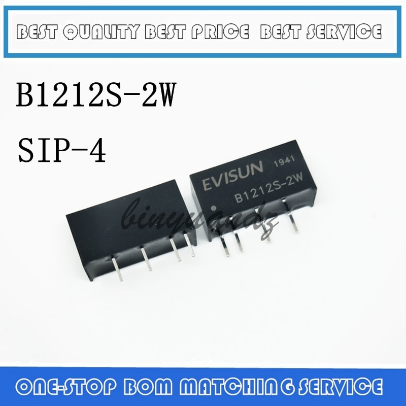 2 stk b1212s-2w dc-dc strømmodul 12-12v b1212s-2w – Grandado