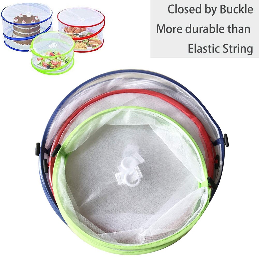 3Pcs Folding Round Reusable Collapsible Mesh Net K... – Grandado
