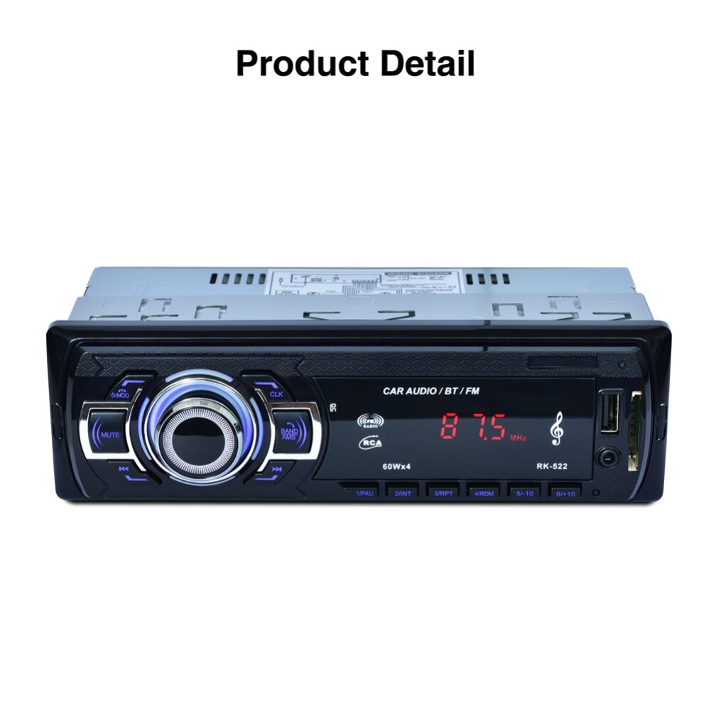 Bluetooth Auto MP3 Player Audio Stereo 4X60W Auto ... – Vicedeal