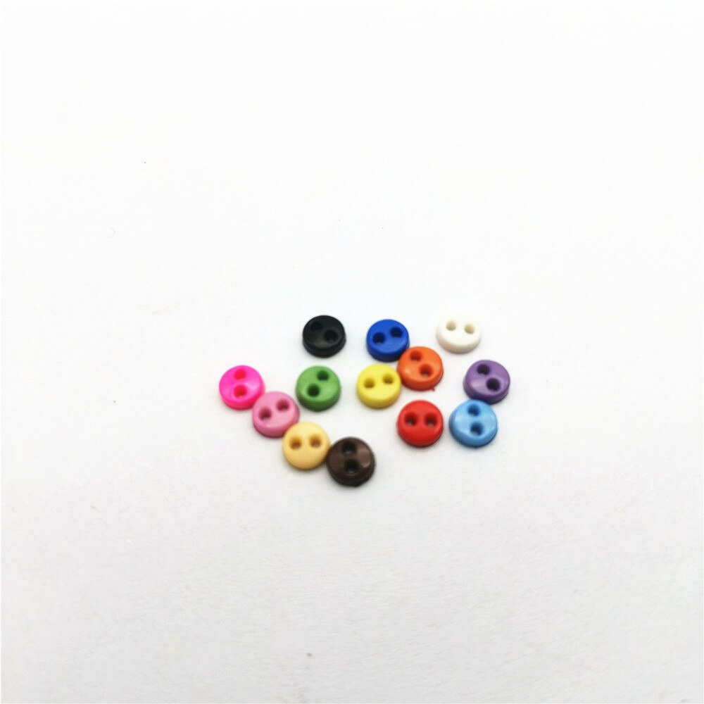 1000pcs 4mm Mini Round Tiny Buttons Plastic Sewing... – Vicedeal