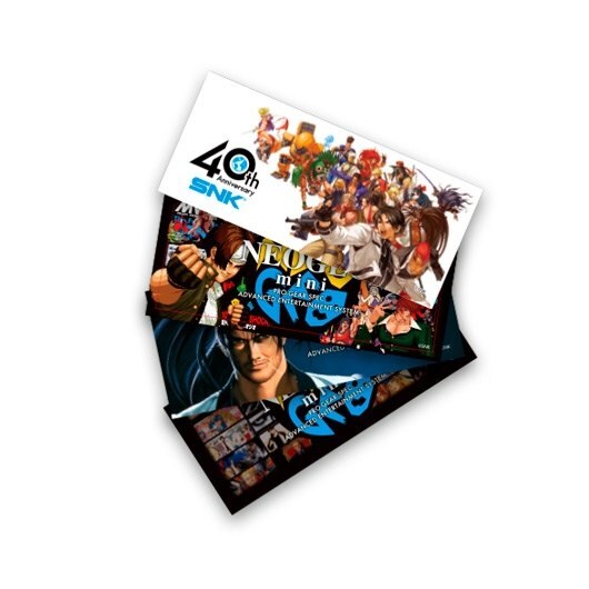 PACK DE 4 STICKERS CONSOLA NEO GEO MINI – Grandado