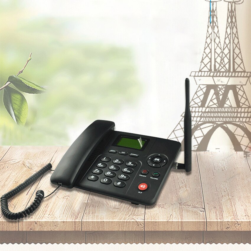 Desktop Gsm Wireless Telephone Corded Phone with S... – Grandado