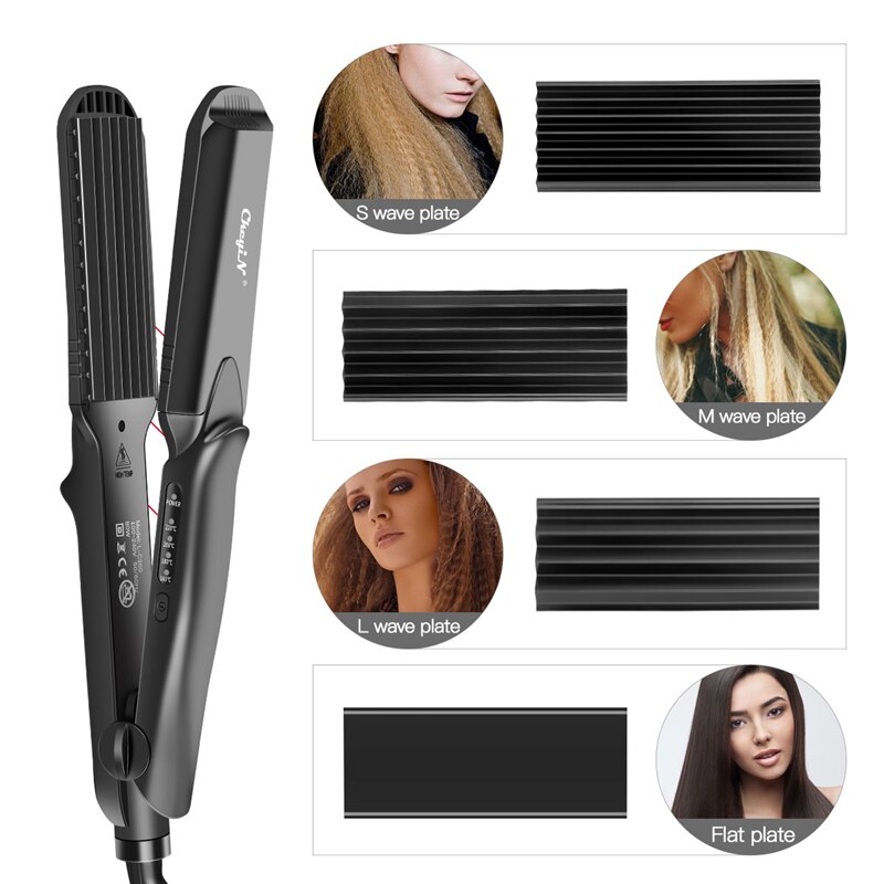4-in-1Interchangeable Plates Fast Hair Straightene... – Vicedeal