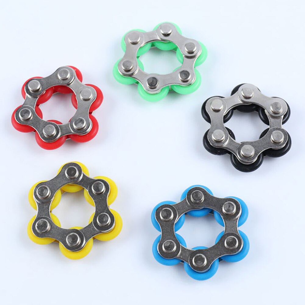 6 Knots Bicycle Chain Buckle Fidget Toy Stress Rel... – Vicedeal
