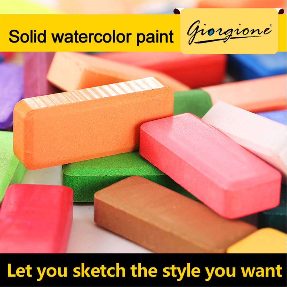 36 Colors Watercolor Paint Set Solid Watercolor Pa... – Vicedeal