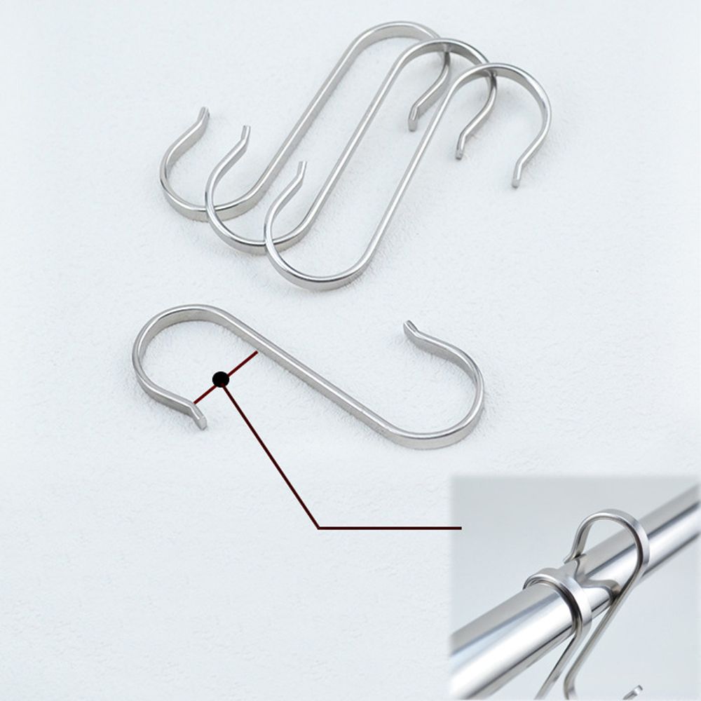Stainless Steel S Hooks Pot Clasp Rack Hanging Hoo... – Grandado