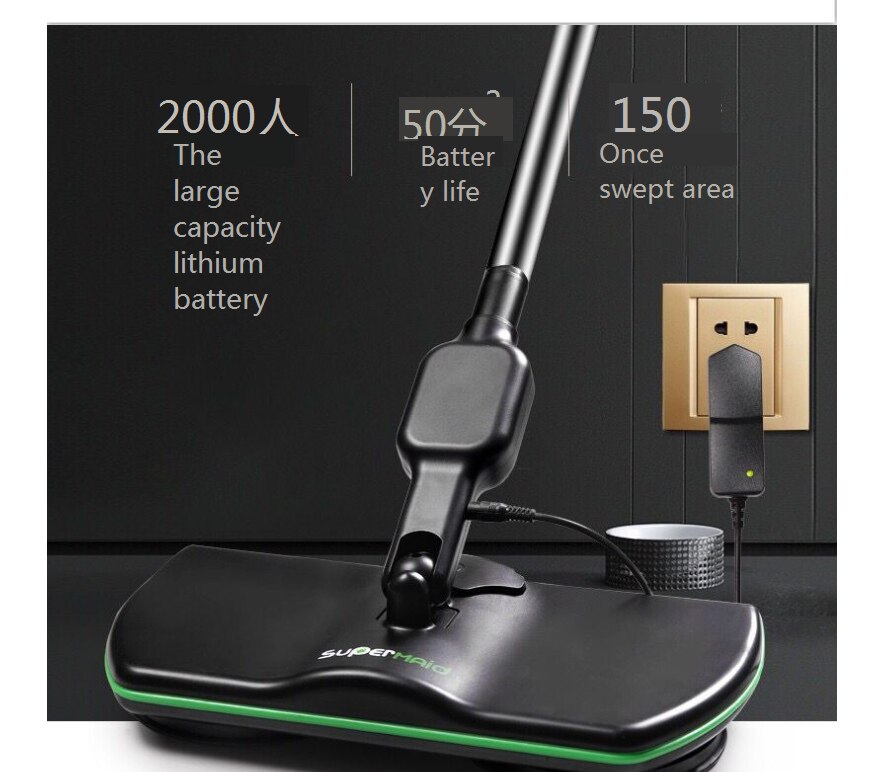 Wireless hand push type electric mop dry wet amphi... – Vicedeal