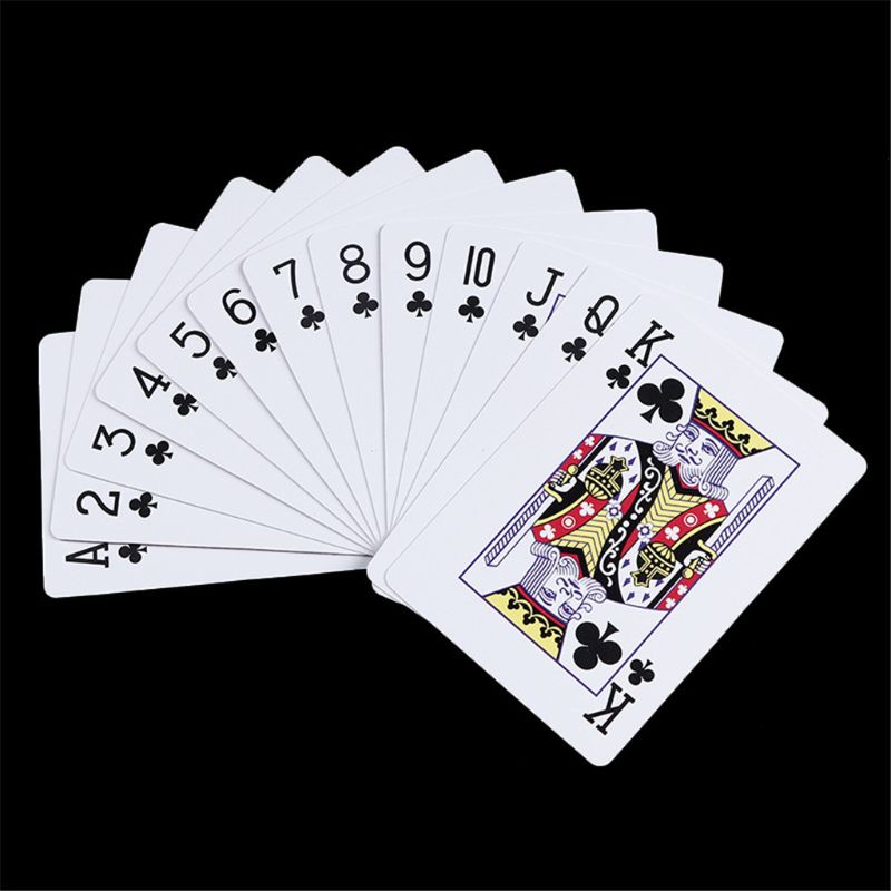 1 deck PVC Waterproof Playing Cards Wearproof Plas... – Grandado