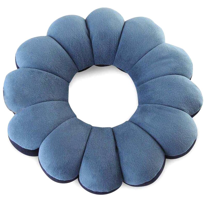 Blauw Comfort Totaal Kussen Reizen Kussen Twist Ne... – Vicedeal