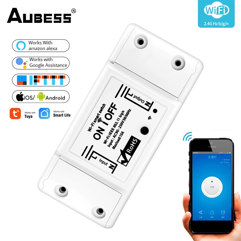 Wifi / Bluetooth Smart Light Switch Smart Home Bre... – Grandado