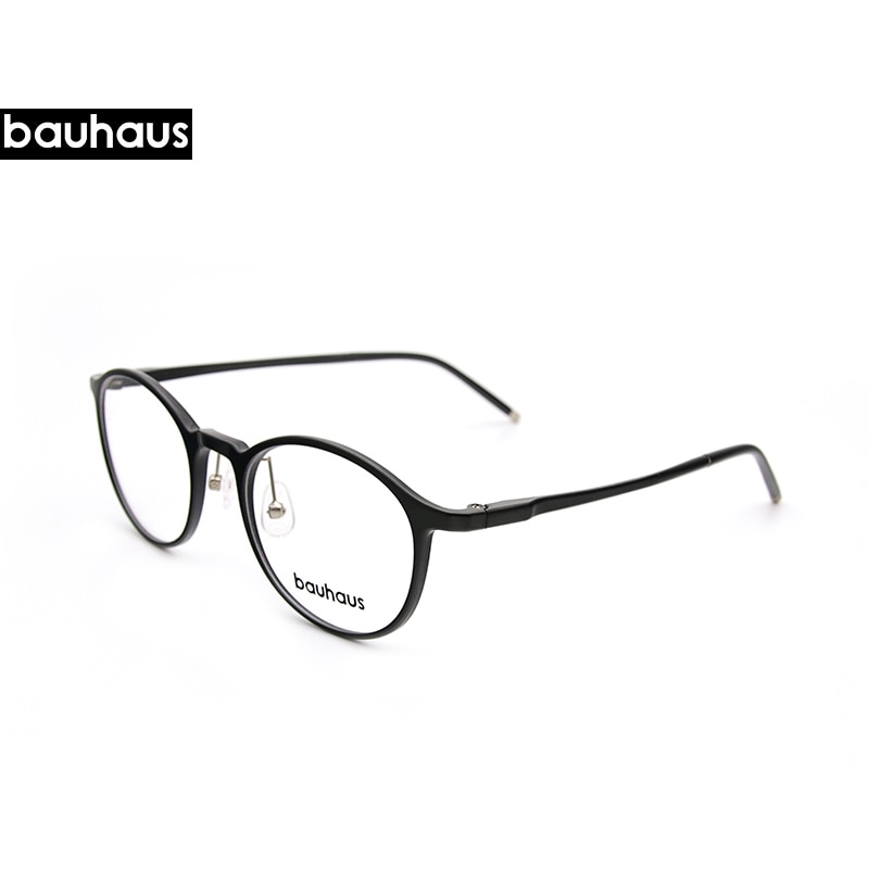 bauhaus Vintage Retro Round Eyeglasses Frame Women... – Grandado