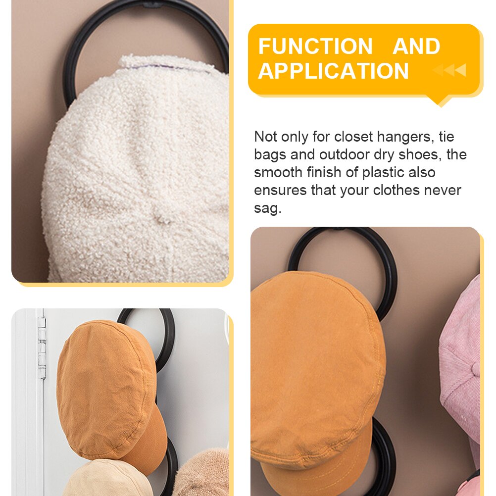 Plastic Hat Hanging Rack Baseball Caps Rack Holder... – Vicedeal