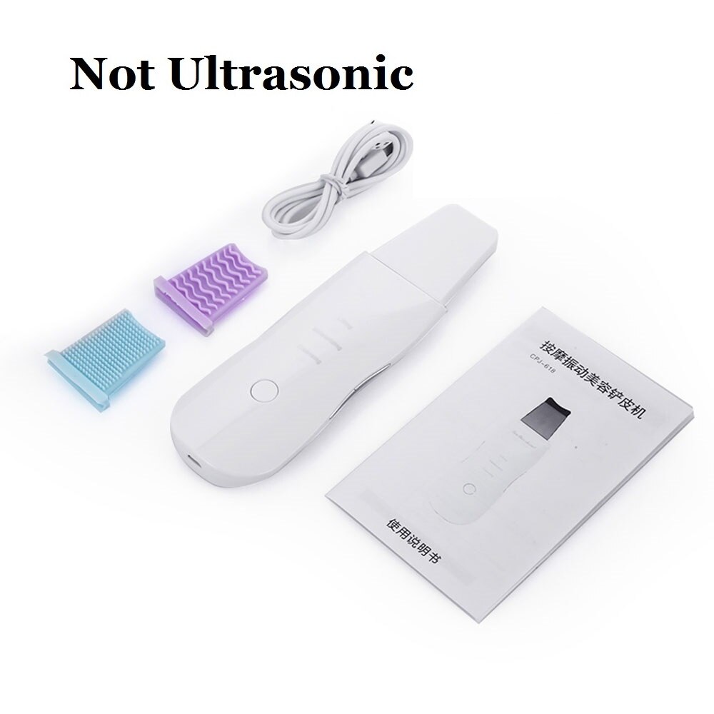 Rechargeable Ultrasonic Skin Scrubber Deep Face Cl... – Vicedeal