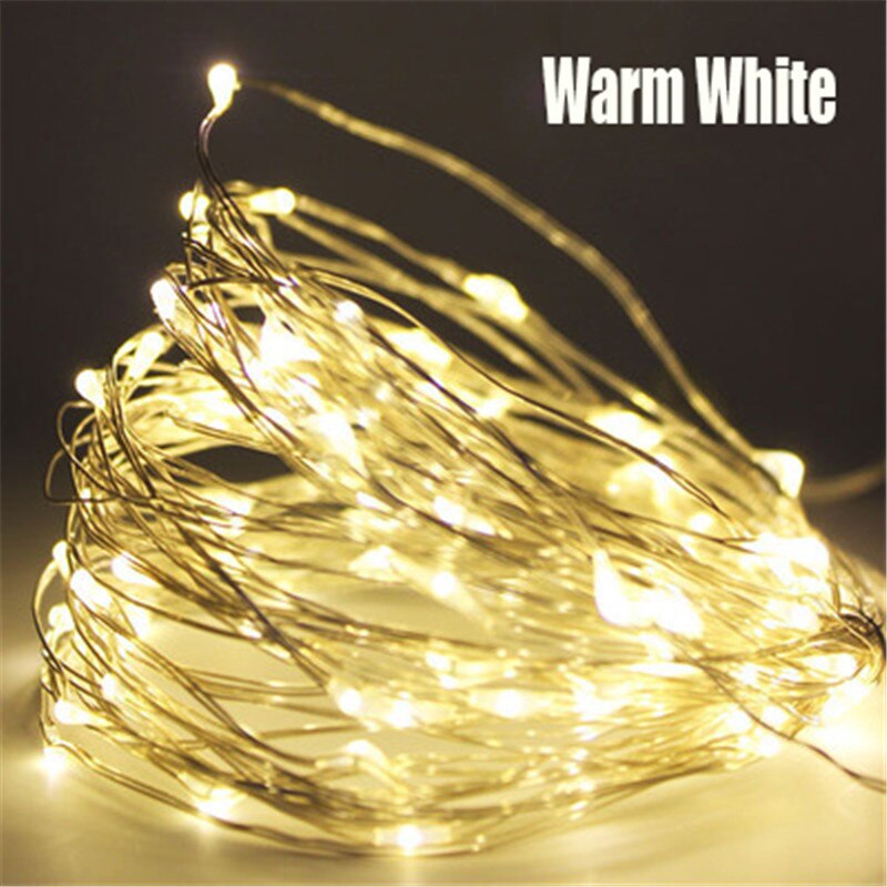 LED garland copper wire LED string light fairy lig... – Grandado
