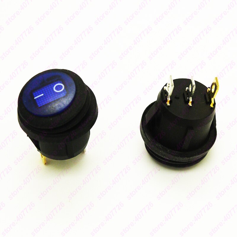 1pc vanntett ledet 12v 20mm vippebryter ip65 på/ ... – Grandado