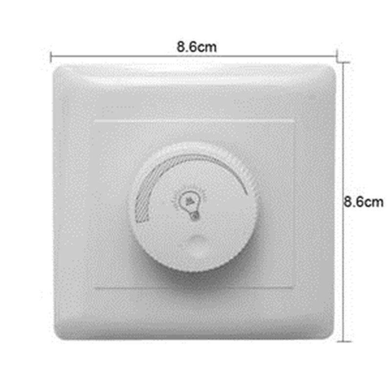 100W 220V Dimmer Switch 86 Type Concealed Installa... – Grandado
