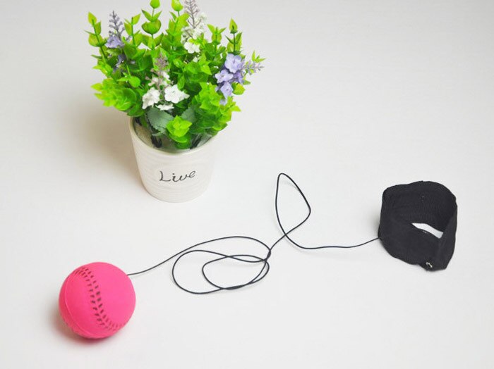 60mm Bouncy Wrist Band Ball Elastic Rubber Ball Fo... – Vicedeal