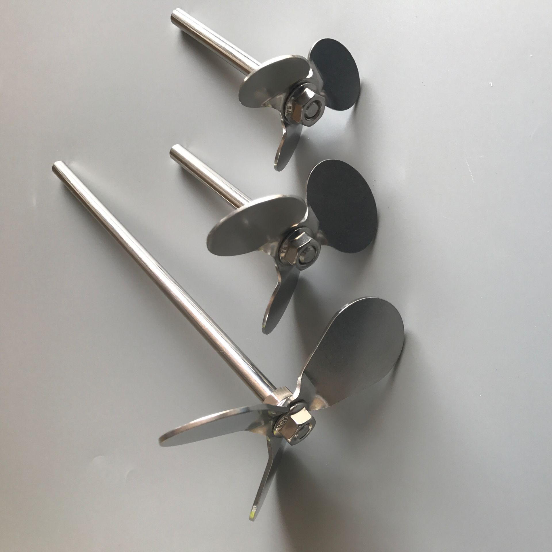 Laboratory 304 stainless steel stir bar Three-blad... – Grandado