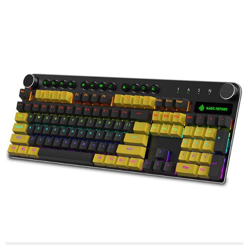 IC-REFINER MK13 104 Key USB Wired Mechanical Gamin... – Vicedeal