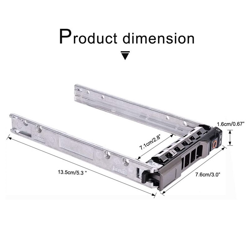 2.5Inch SAS SATA Hard Drive Tray Caddy 4Pack, For ... – Grandado