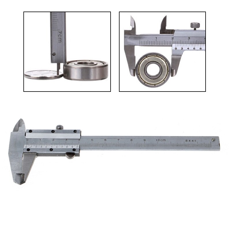 Mini Vernier Caliper 70mm Stainless steel Hardened... – Grandado
