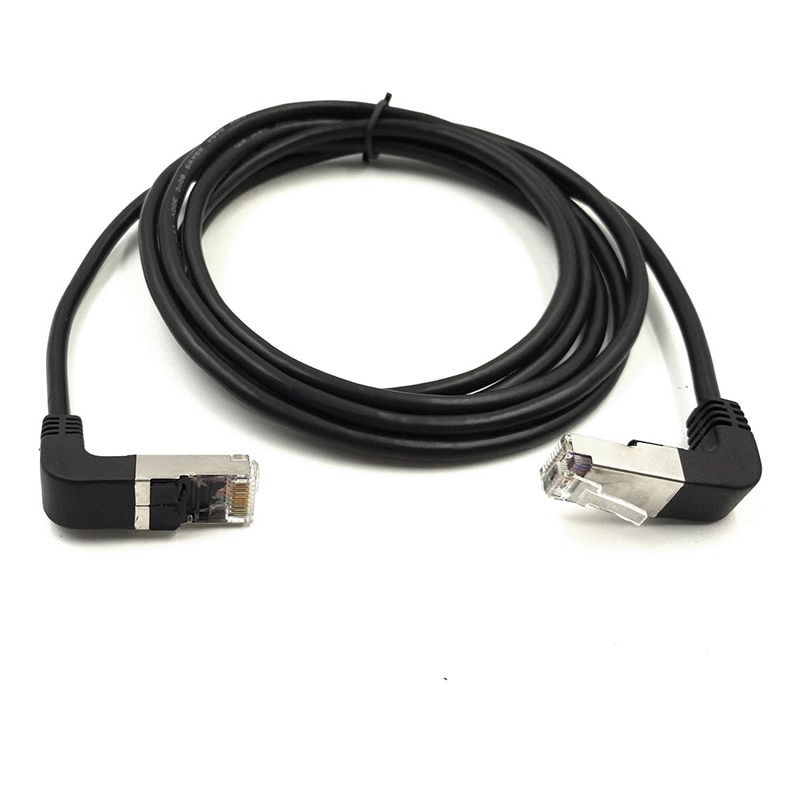 0.5m RJ45 Upward Male to RJ45 Male Downward 90 Deg... – Grandado