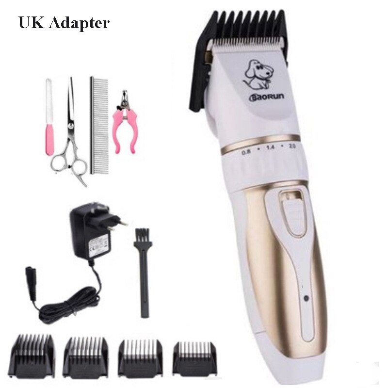 Dog Cat Hair Trimmer Electric Scissor Tool Set 110... – Grandado