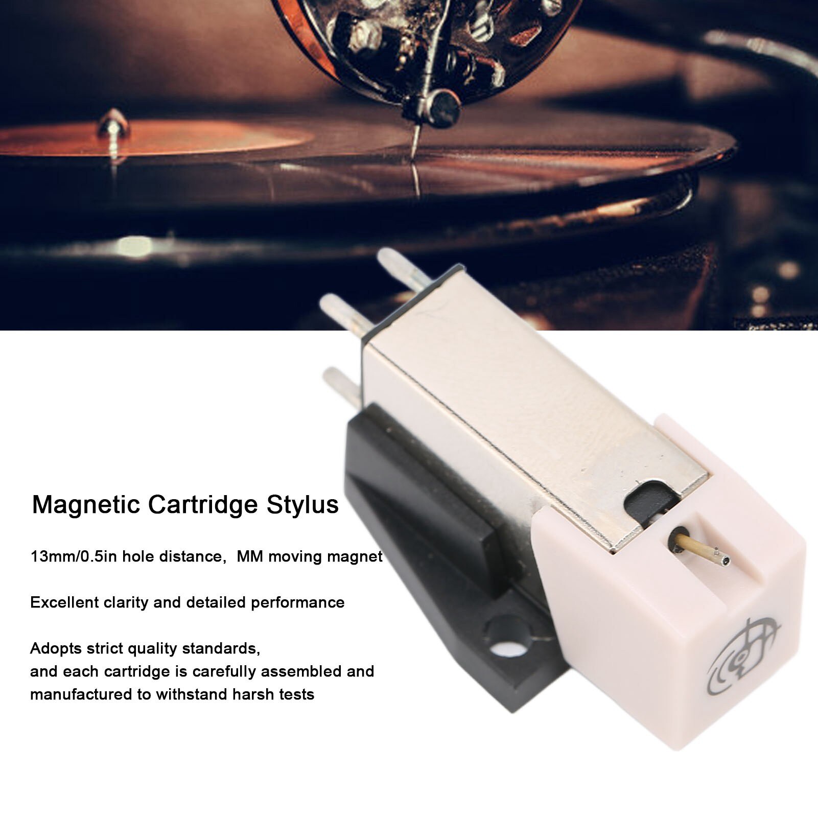 Magnetische Cartridge Stylus Met Lp Vinyl Naald Ac... – Vicedeal