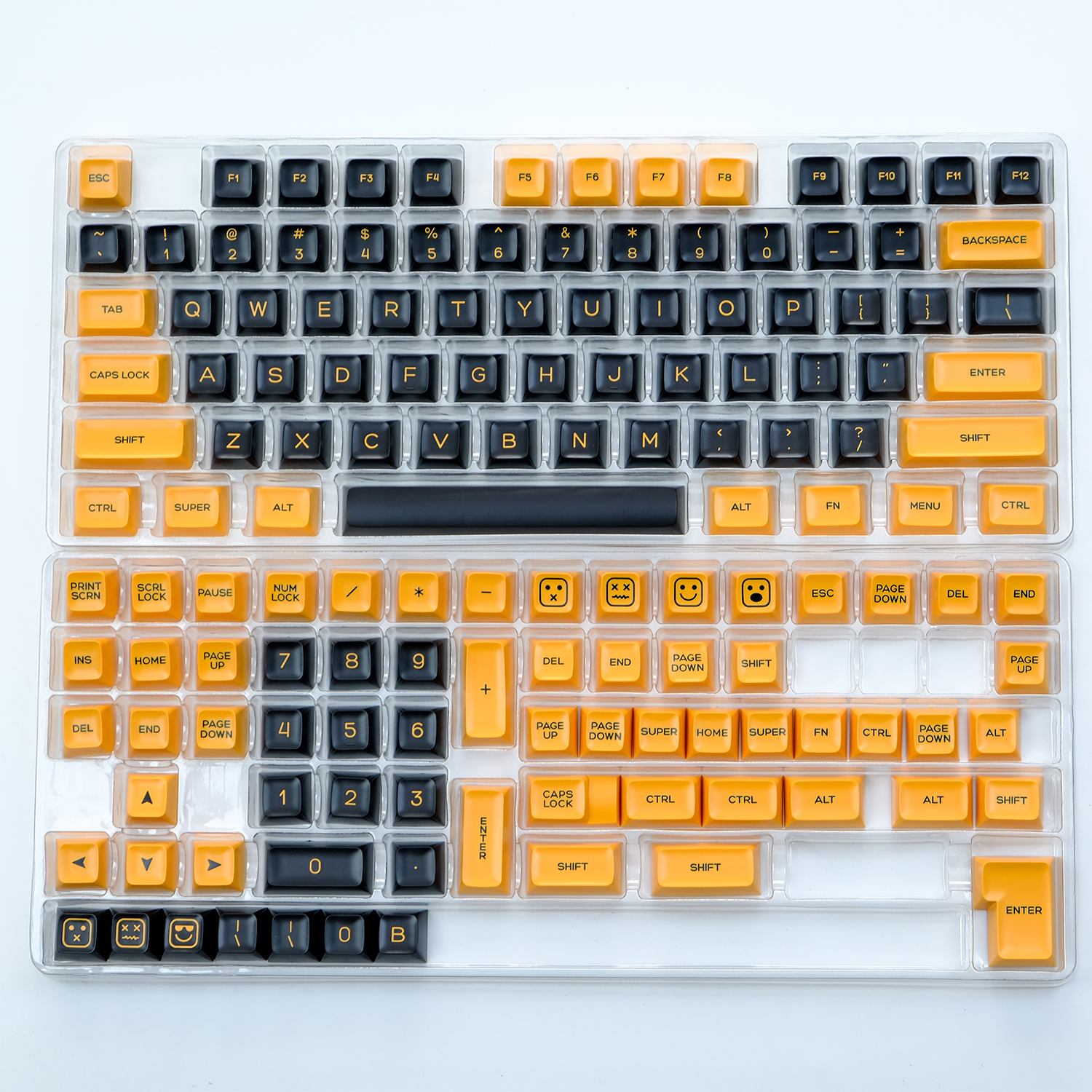 KBDiy 135 Keys SA Profile Keyboard Keycaps PBT Gre... – Grandado