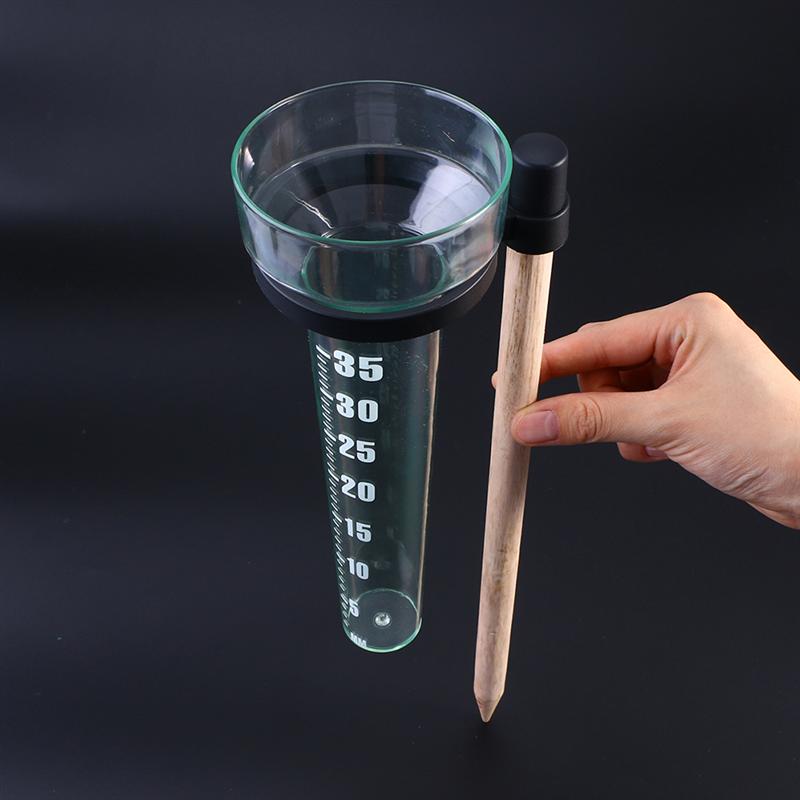 Single Type Rain Gauge PS Plastic Rain Measuring C... – Grandado