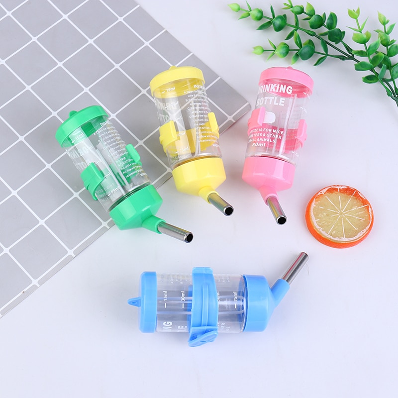 Plastic Hamster Drinker Water Bottle Dispenser Fee... – Grandado