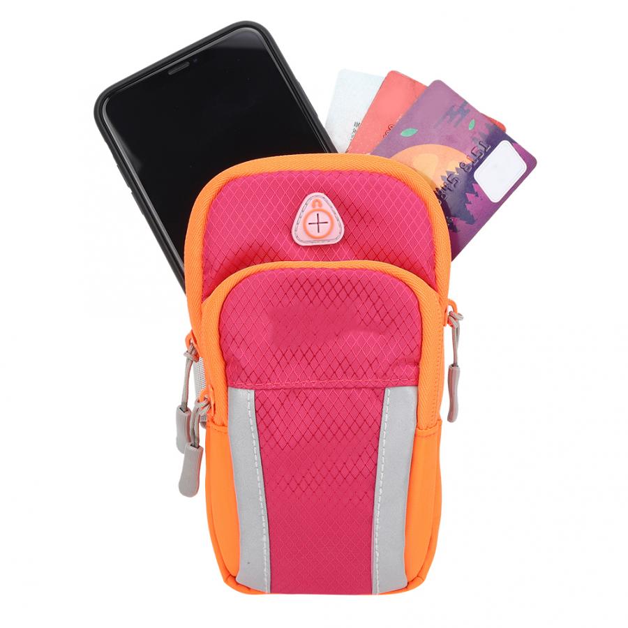 Double Zipper Outdoor Arm Bag Running Mobile Phone... – Grandado