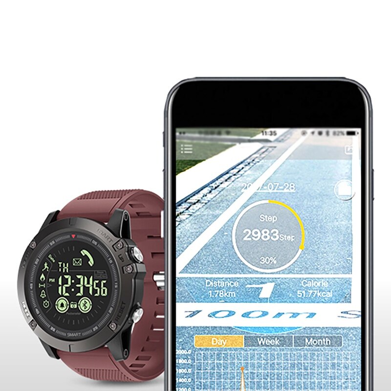 X Unisex Quartz Wristwatch Bluetooth 4.0 IP67 Wate... – Grandado