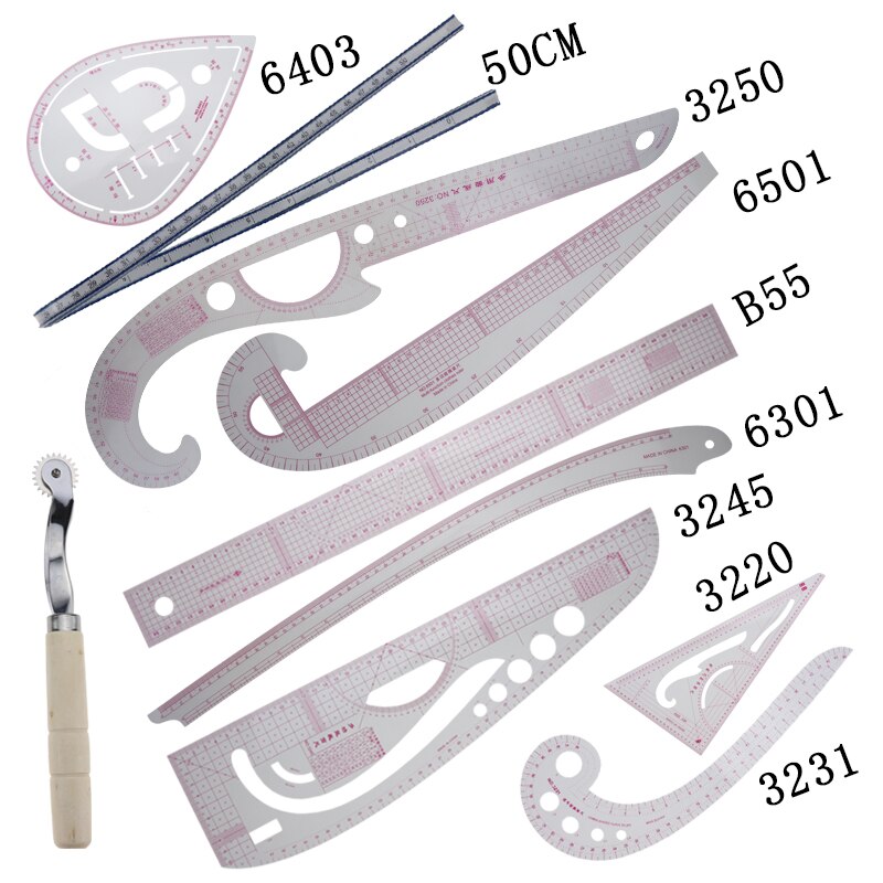 9PCS/SET Cutting Ruler Sewing Feet Tailor-Foot Put... – Grandado