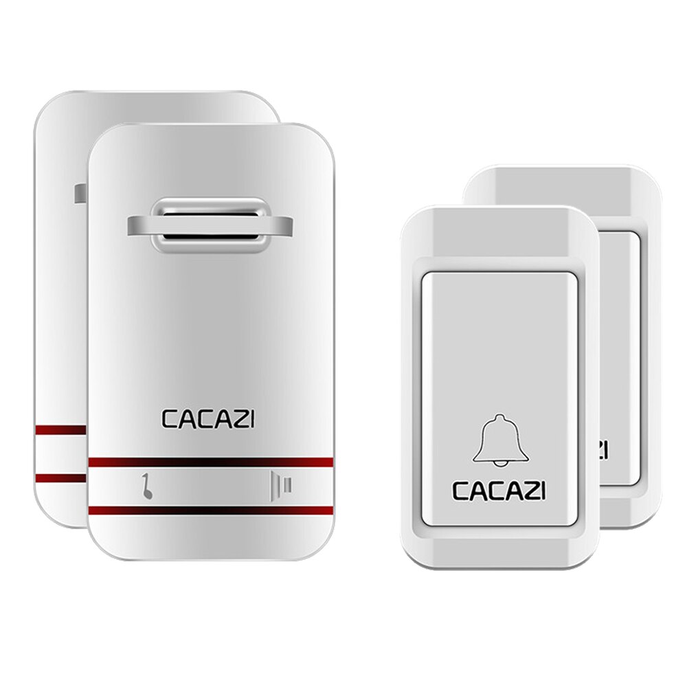 Cacazi smart trådlös dörrklocka självförsörjande i... – Grandado