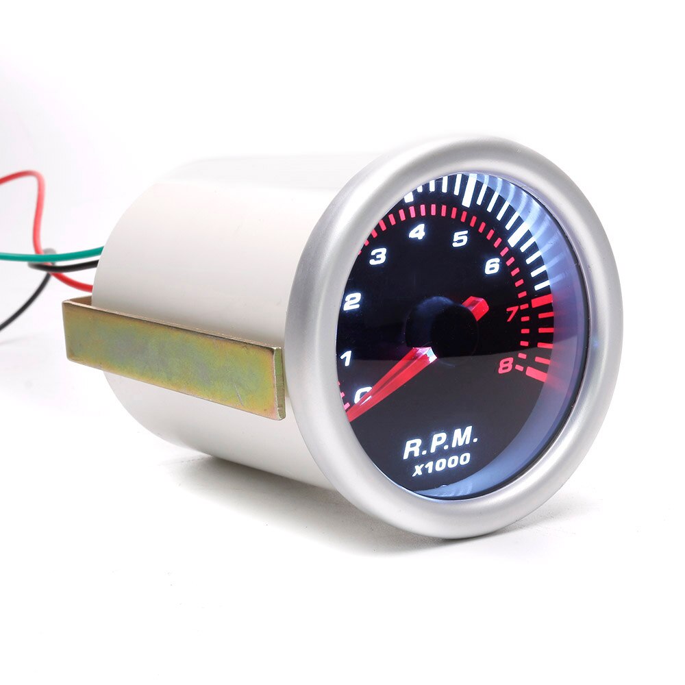 Auto Auto-Tachometer Tacho Gauge 0 ~ 8000 RPM Mete... – Grandado