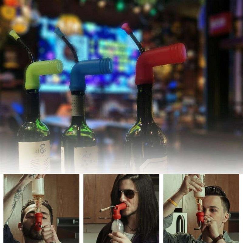 1PC Beer Snorkel Straw Beer Funnel Double Snorkel ... – Grandado