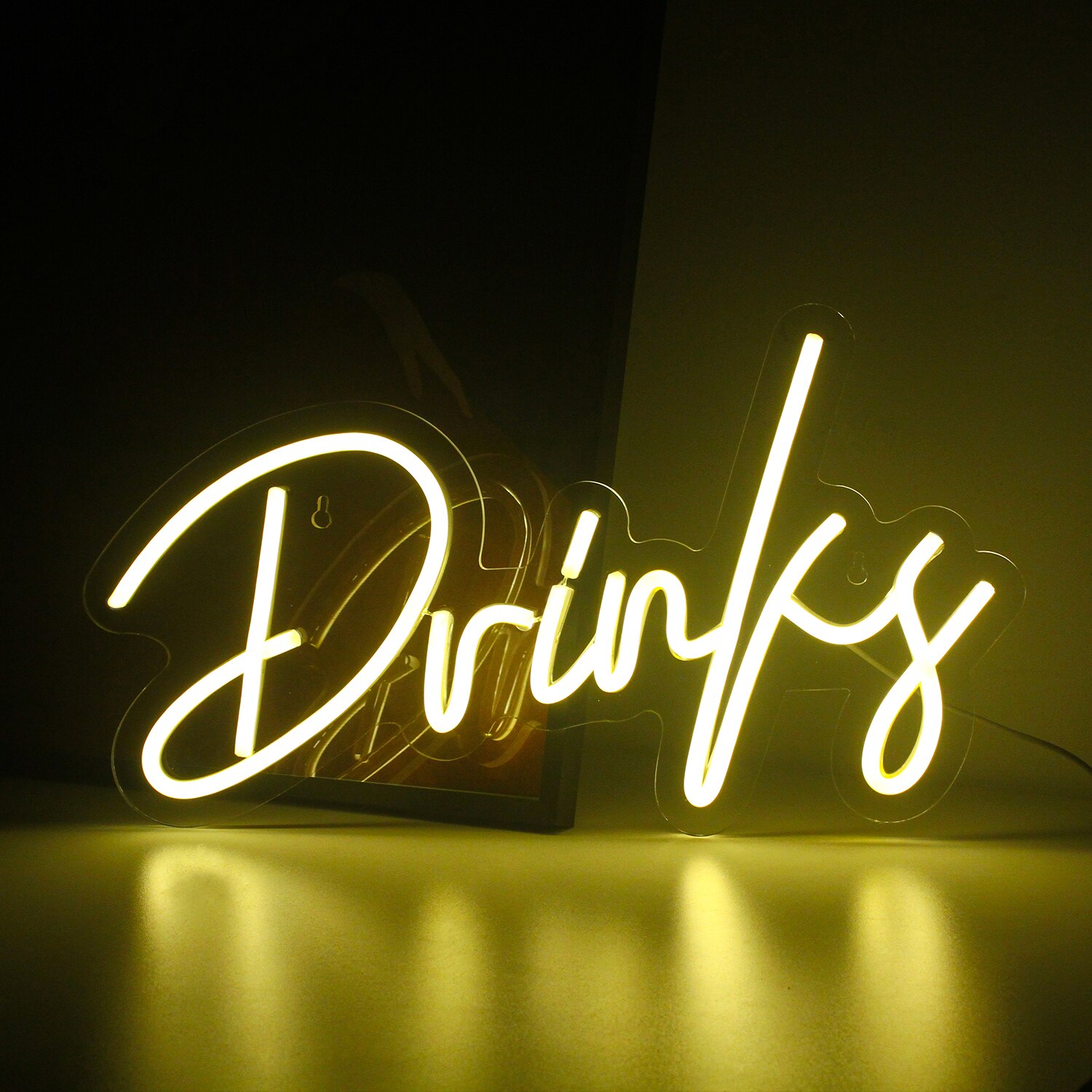 Wanxing LED Drink Neon Signs LIght For Bar Letter ... – Grandado