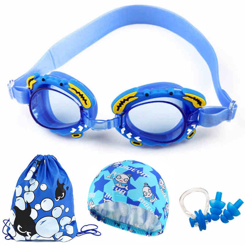 Swim Accessories Set Swimming Goggles Glasses Ear ... – Grandado