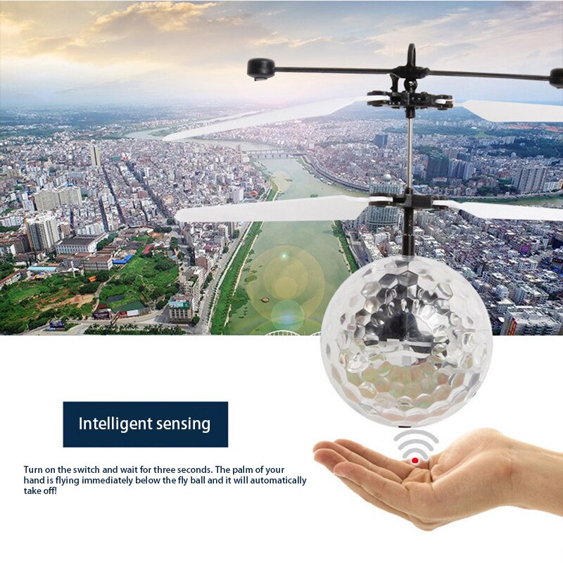 RC Flying Ball Luminous Kid's Flight Balls Ele... – Vicedeal